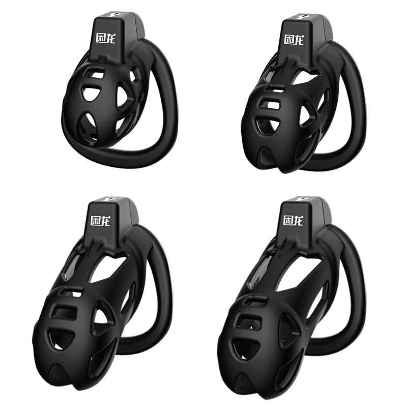 JEUSN Male Chastity Cage Invisible Lock Lightweight Breathable Cock Ca ...